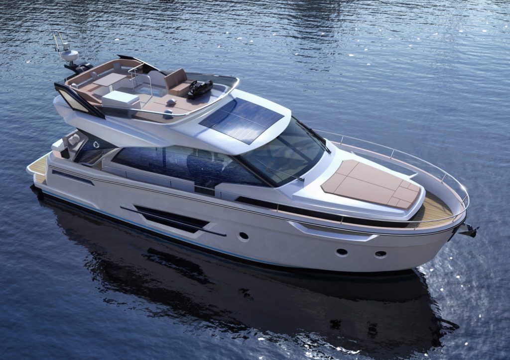 THE GREENLINE 45 FLY I Yacht I Flybridge Boat I Hybrid Yacht
